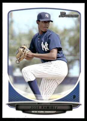 Jose Ramirez 2013 Bowman Prospects #BP37 New York Yankees | eBay