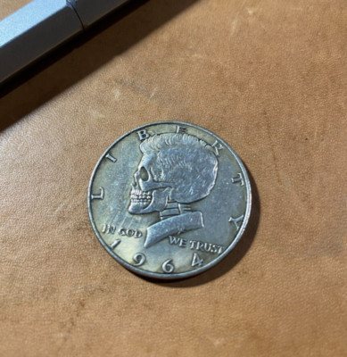 Kenedy Half Dollar Hobo Coin 1974 - repro - Tad bit of totem fidget EDC ...