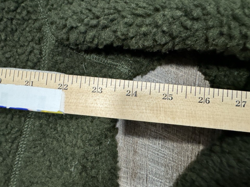 Eddie Bauer Chilali Sherpa Jacket Men’s Size Large L Green Full Zip ...