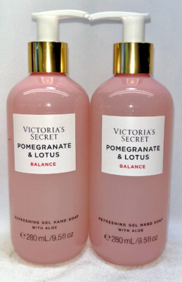 2 Pomegranate & Lotus Balance Gel Hand Soap Victoria's Secret 9.5oz | eBay