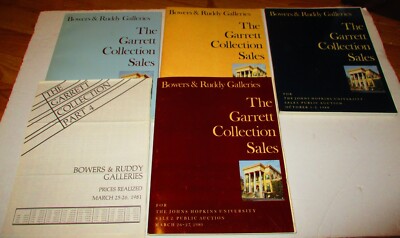 Bowers and Ruddy Galleries Garrett Collection Catalogues + Prices ...