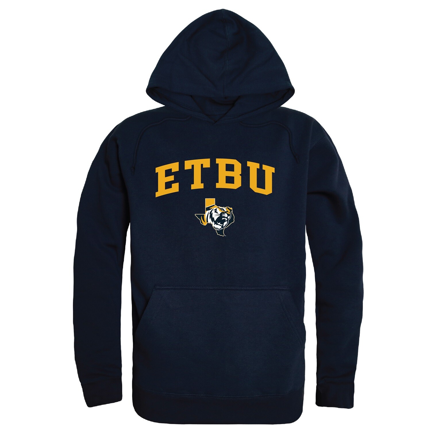 East Texas Baptist University Tigers ETBU NCAA Seal Hoodie | eBay