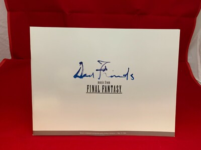 Dear Friends: music from Final Fantasy Program 2004 - Brand New! RARE ...