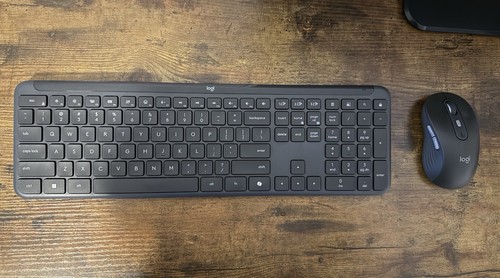 Logitech MK955 Signature Slim Wireless Keyboard and Mouse Combo | eBay
