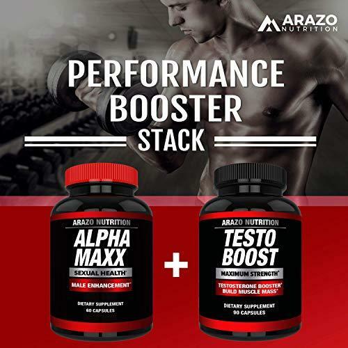 Alphamaxx Male Enhancement Supplement Ginseng Muira Puama Tribulus 60 ...