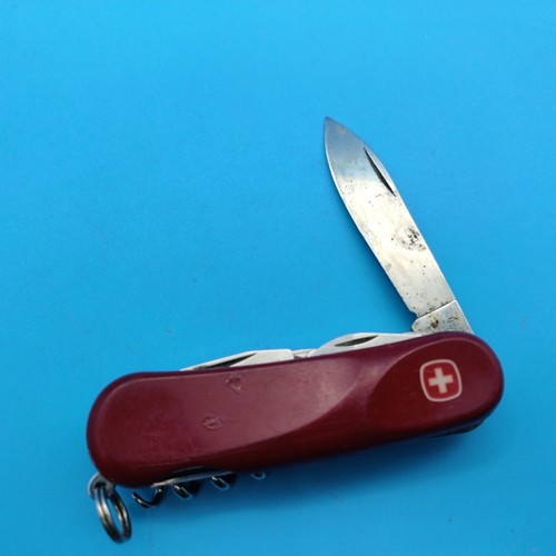 USED Wenger Swiss Army Knife Red Evo 14 | eBay