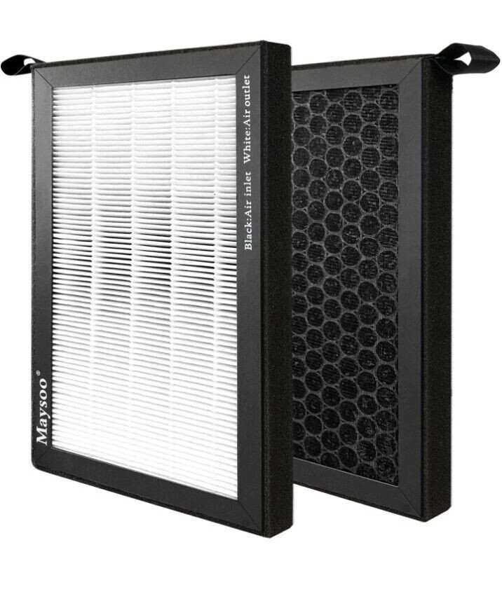 Maysoo Tesla Air Filter Cleaner HEPA Model 3 & Y 2 pack-Carbon ...