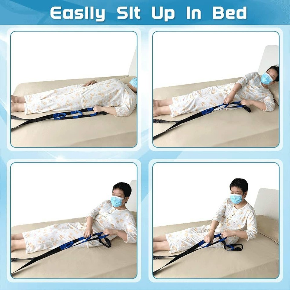 Bed Ladder Assist - Pull Up Bed Rope Ladder Beds Rails Assist Strap for ...