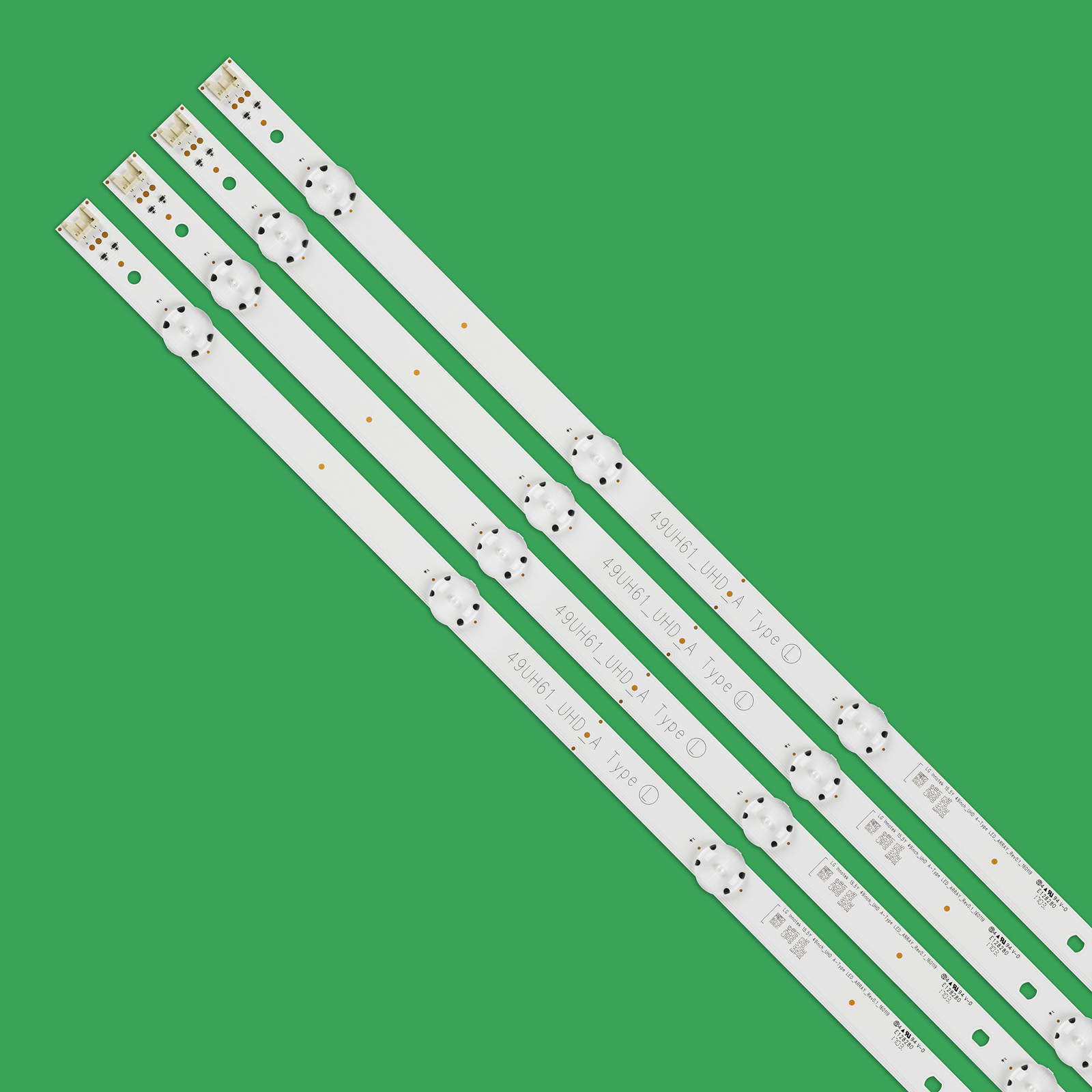 Kit/8pcs LED Strips For 49UH6030-UD 49UH6100-UH 49UH610A-UJ 49UH61_UHD ...