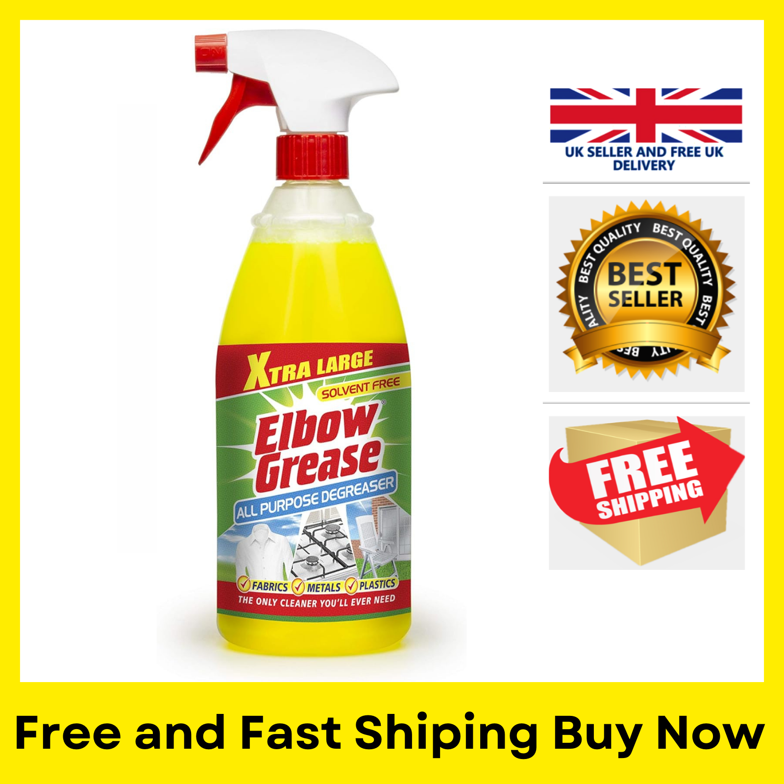 Elbow Grease all Purpose Degreaser Xtra Large 1 Litre cleaner 2 Pack | eBay UK