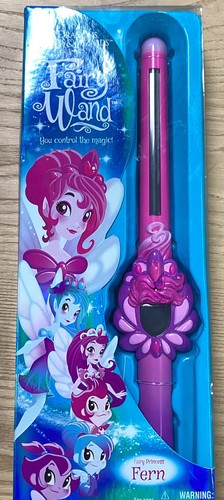 of Dragons Fairies and Wizards WG90001 Fairy Fern Hand Held Wand Pink ...