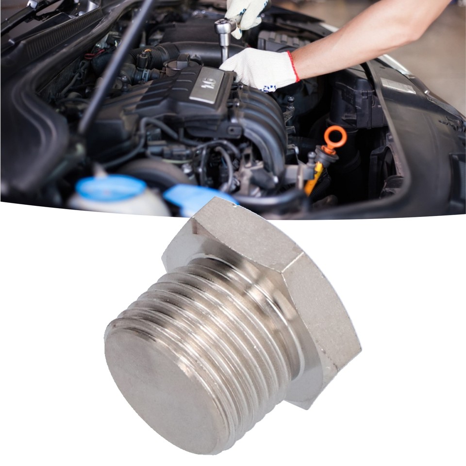 O2 Oxygen Sensor Plug Hex M18 X 1.5 Bung Dustproof Auto Part Fastener ...