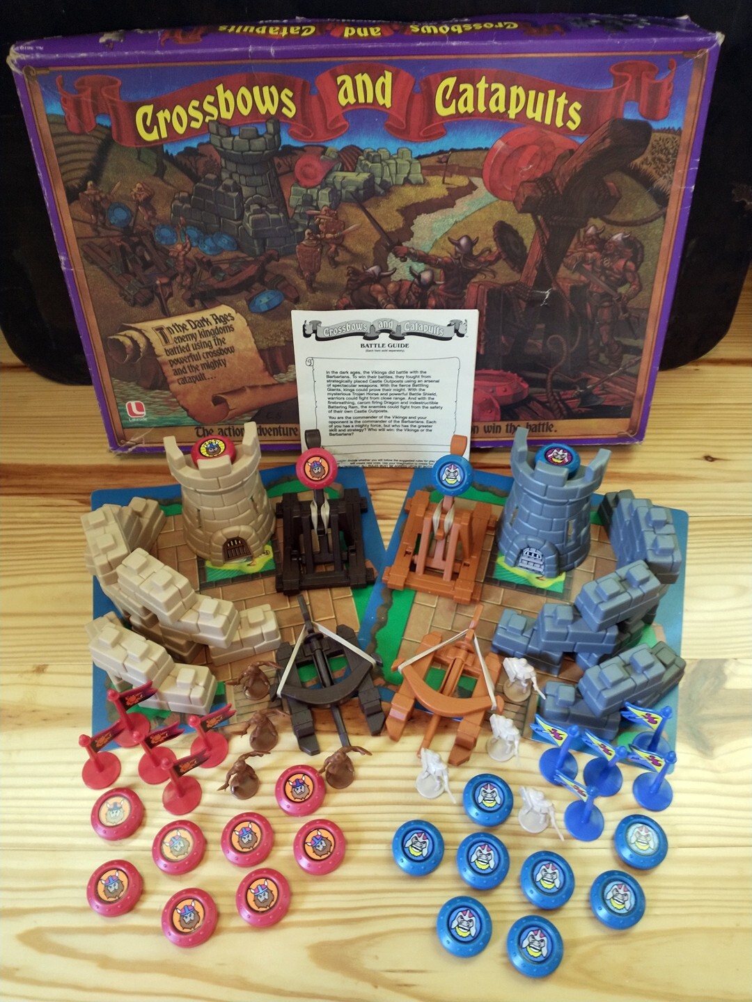 1983 Lakeside Crossbows and Catapults The Action Adventure Playset with ...
