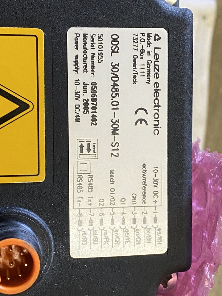 Leuze Distance Sensor ODSL 30/D485-30M-S12 | eBay