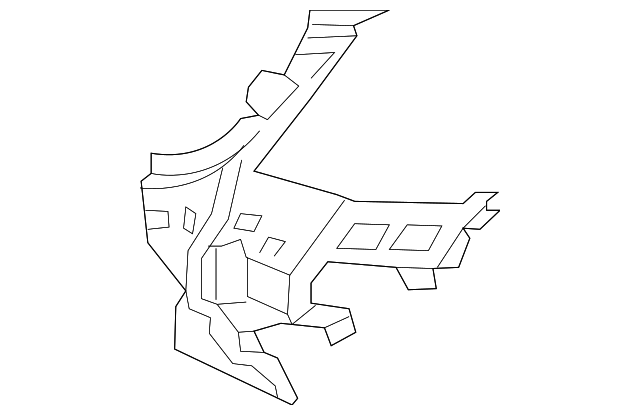 MERCEDES Mercedes-Benz OEM 14-15 S550 Front Bumper-side Mount Right ...