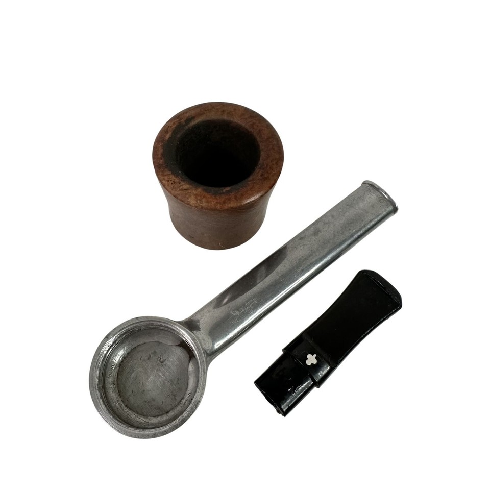 Vintage KAYWOODIE FILTER PLUS 2-F Aluminum Radiator Tobacco Pipe 1950s ...