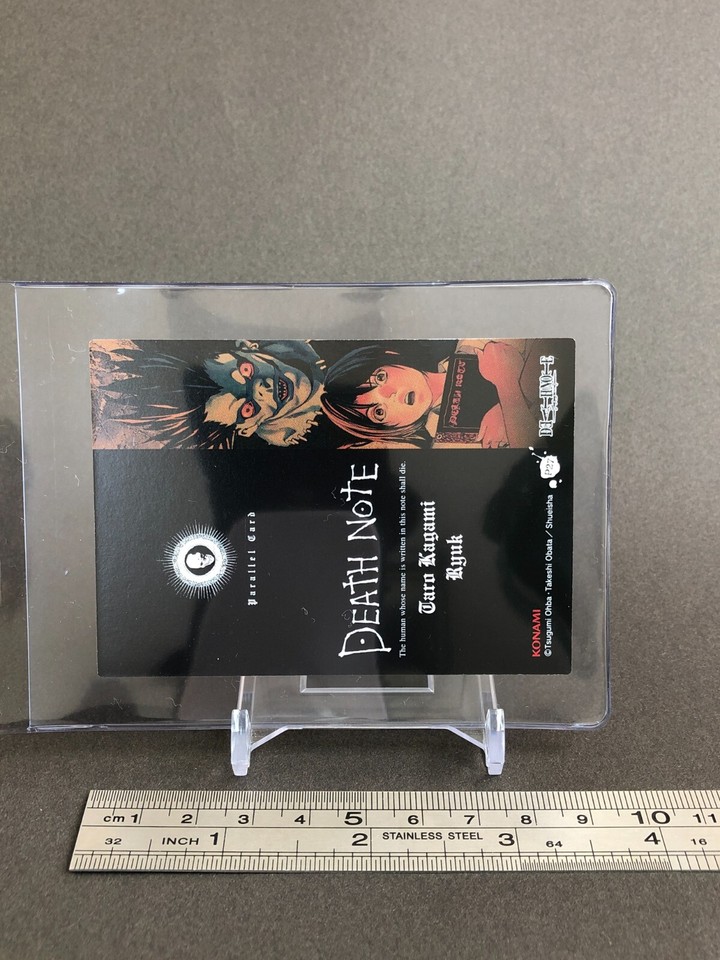 Death Note Trading Card Holo P27 Japanese KONAMI Shueisya Japan Takeshi ...