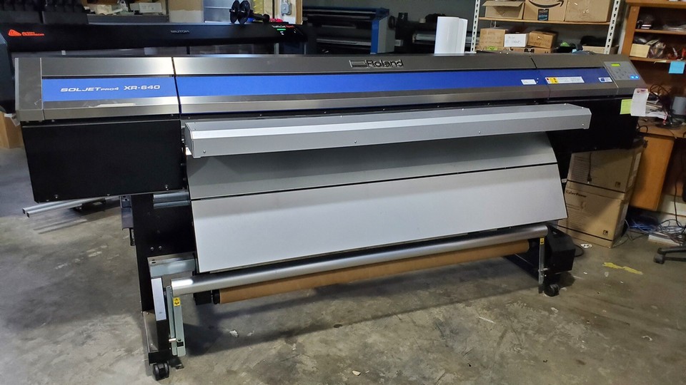 Roland Vg 2 640 64" Eco-Solvent Inkjet Printer/Cutter | eBay