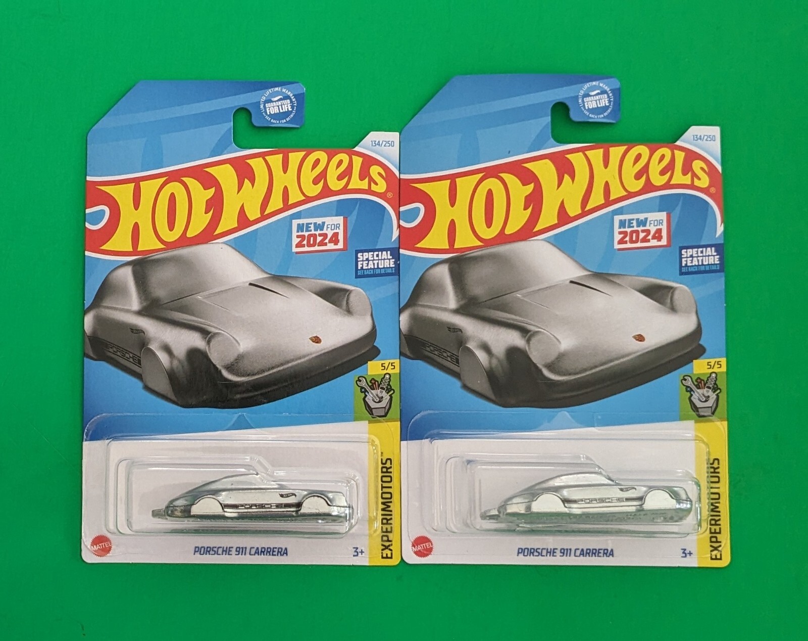 Lot of 2 Hot Wheels Silver Porsche 911 Carrera Keychain ZAMAC ...