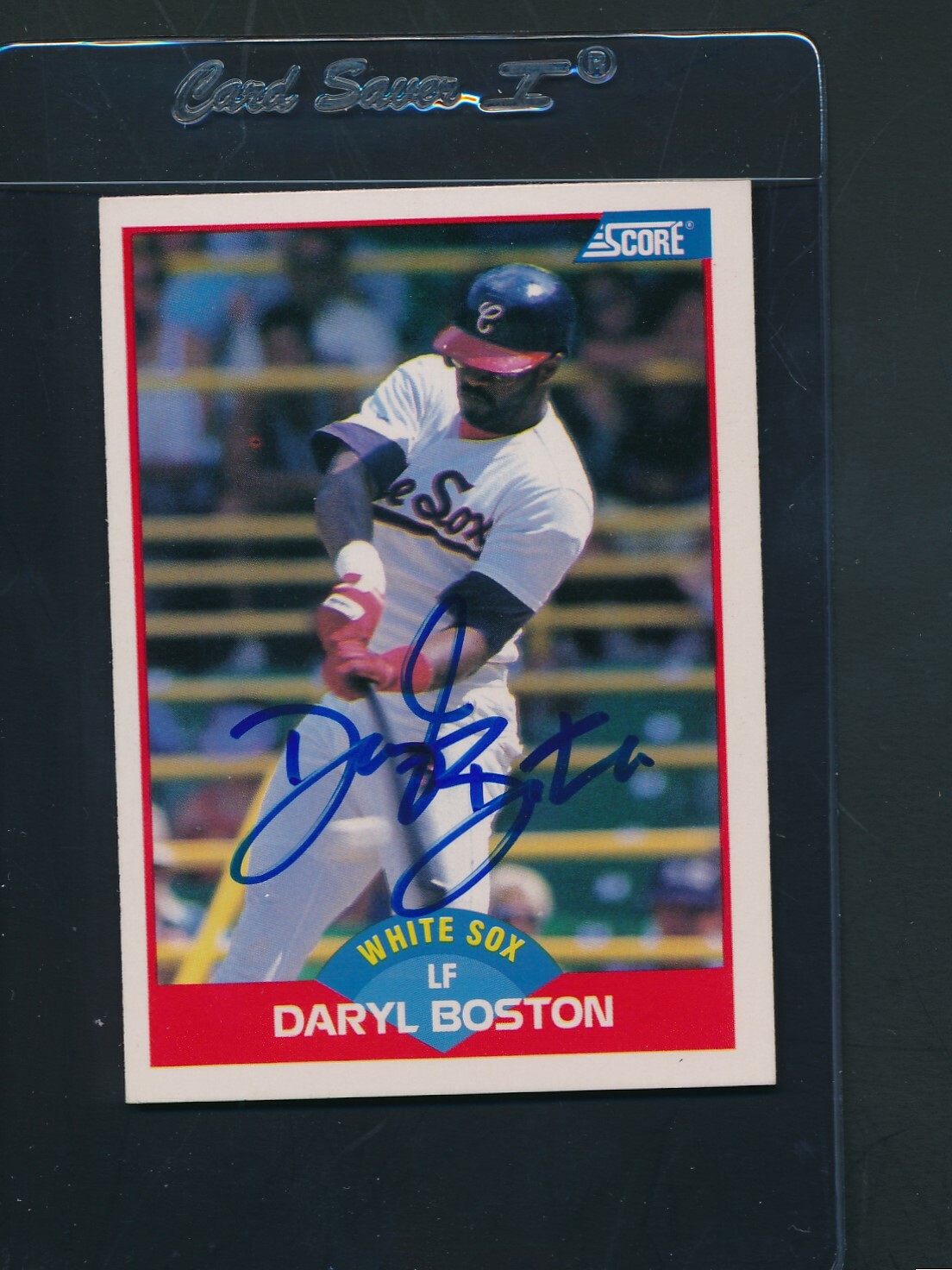 1989 Score #443 Daryl Boston White Sox Signed Auto *B5799 | eBay