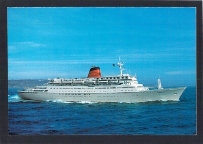 D7143 Transport Sagafjord Cunard Passenger Ship postcard | eBay Australia