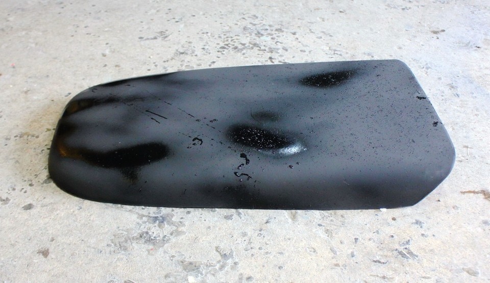 Universal Fit Showcars Nostalgic Gasser Hood Scoop | Black | Fiberglass ...