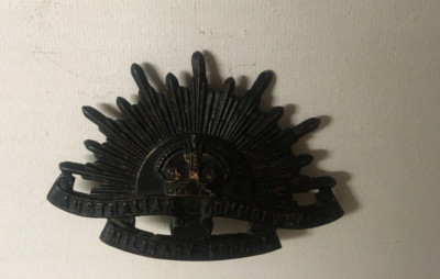 Australian WW1/2 3rd Version 1904-40s Amor Sydney Rising Sun slouch hat ...