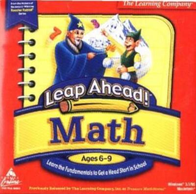 Leap Ahead: Math PC MAC CD kids learn mathematics numbers head start ...