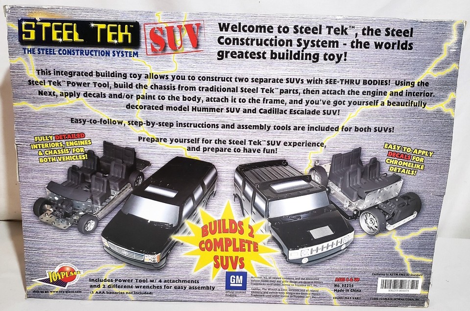 STEEL TEK STEEL CONSTRUCTON SYSTEM H2 HUMMER & CADILLAC ESCALADE MODLES | eBay