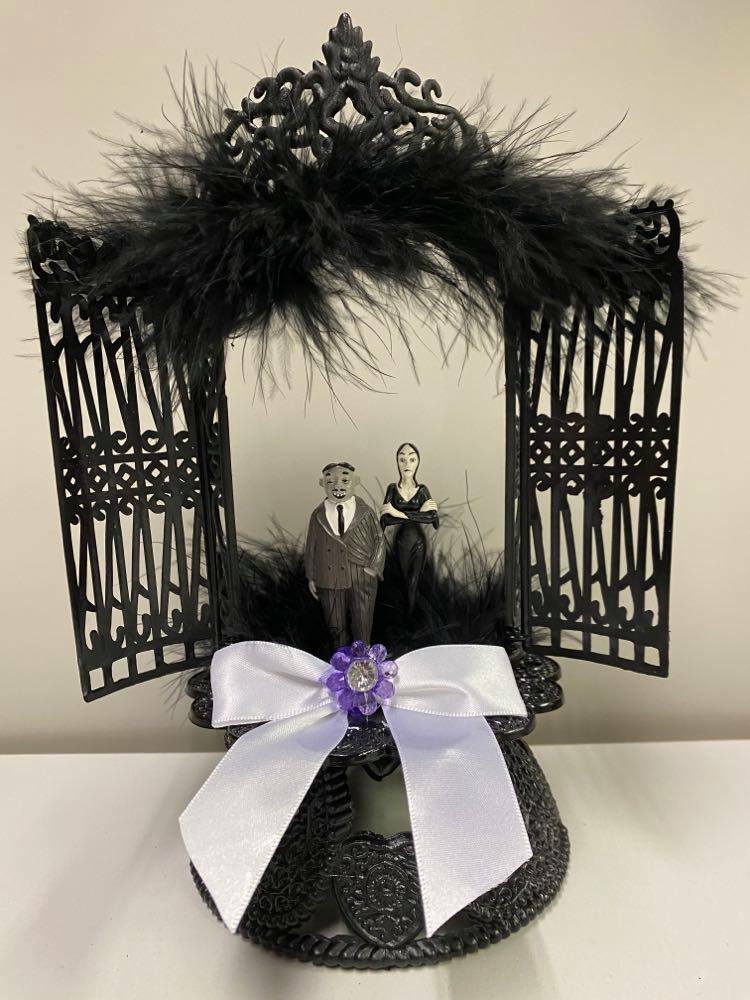 Gothic Wedding Cake Toppers