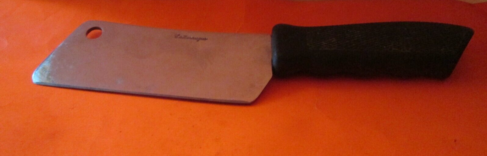 Vintage KITCHEN Cattaraugus Cleaver Butcher's Chef’s Knife 4 1/2 Blade ...