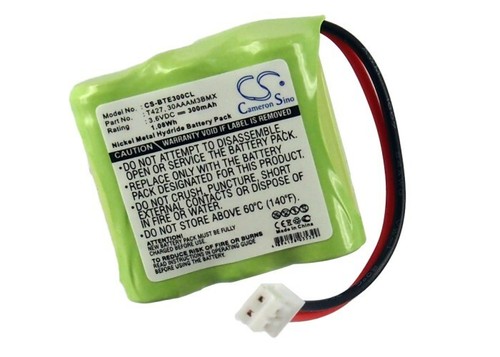 Replacement Battery For Binatone 3.6v 300mAh/1.08 Wh Cordless Phone ...