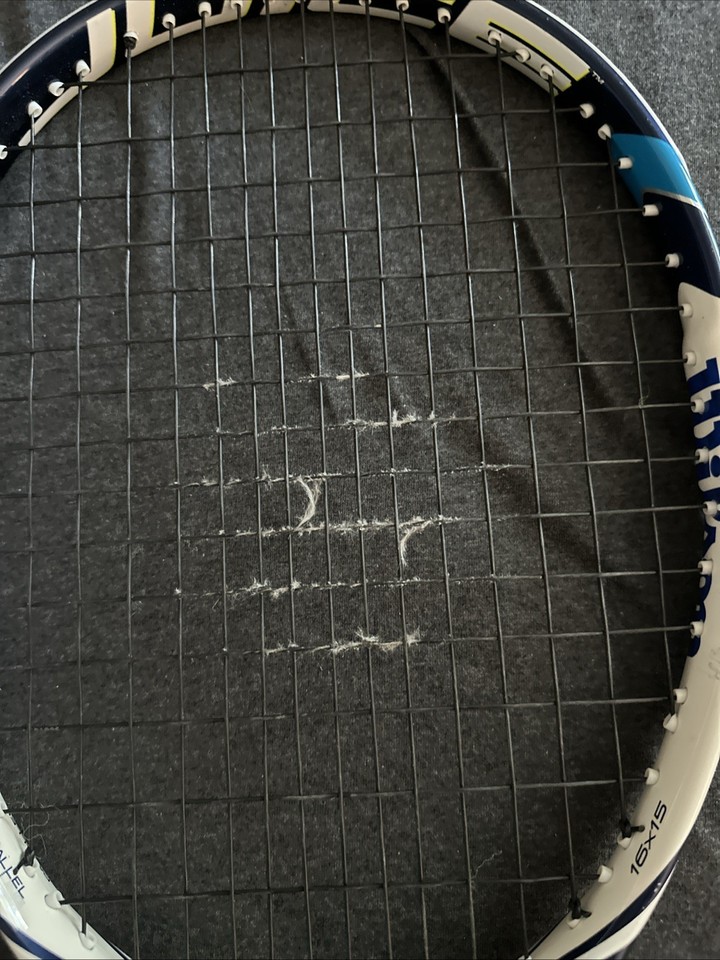 Wilson Juice 100s Tennis Racket Racquet 4 3/8 L3 Spin Effect Blue Read ...