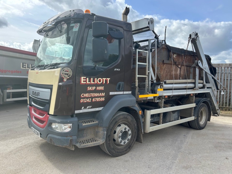 DAF LF 55 15t Skip Loader | eBay UK