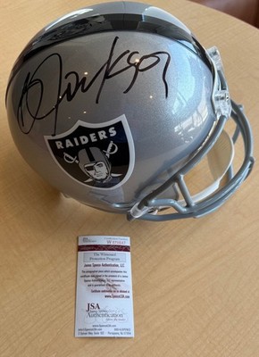Bo Jackson Signed Autographed Full Sized Oakland Raiders Helmet JSA COA ...