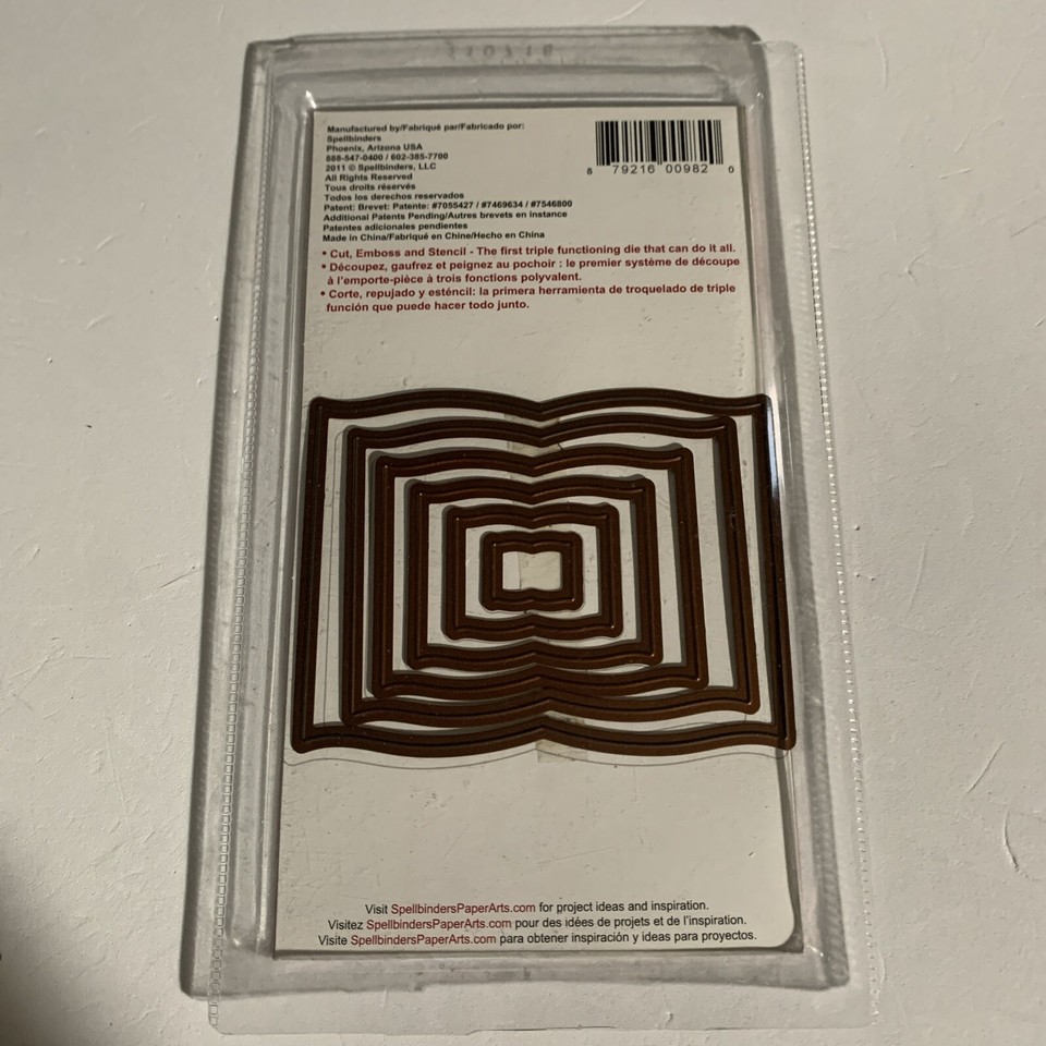 Spellbinders Die Templates LABELS SEVEN S4-231 | eBay