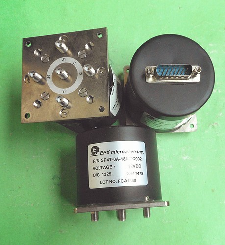 1pc EPX SP4T-0A-18A-TC002 12V DC-18GHz one-fourth SMA RF coaxial switch ...