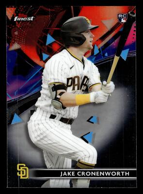 2021 Topps Finest #26 Jake Cronenworth RC Rookie Card TCCCX | eBay ...