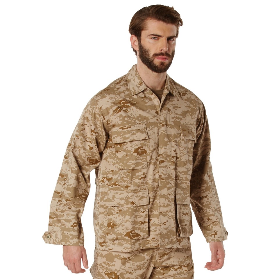 Military Type Tactical BDU Top Battle Dress Uniform Shirt | eBay
