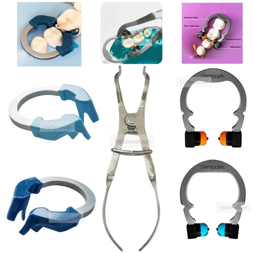 Dental Sectional Matrix Narrow Ring Titanium Clamp Plier Fit Garrison ...