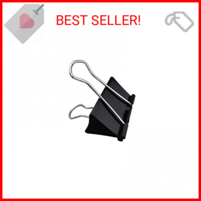 DSTELIN Extra Large Binder Clips 2.4-Inch (12 Pack), Big Paper Clamps ...