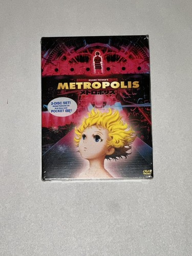 SEALED Osamu Tezuka's Metropolis Anime Based on 1949 Manga 2002 2-Disc ...