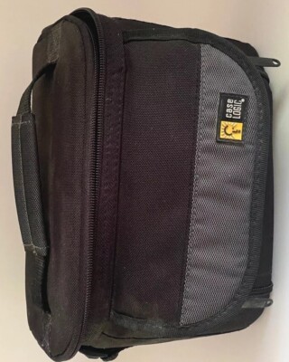 CASE LOGIC Large Camera Or Electronics Accessory Bag Black 11” x 6” x 5 ...