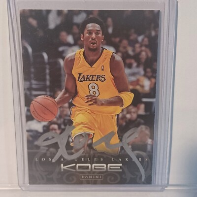 Autograph Signed Kobe Bryant Anthology Card Lakers #45 Direct COA NBA ...