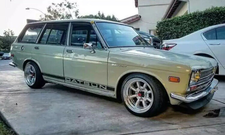 Datsun Racing Stripes BRE Datsun 240Z Poster By Alain Longueville