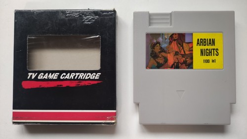 1100 in 1 Arbian Nights Compatible Cartridge Nintendo NES Famicom Clone ...