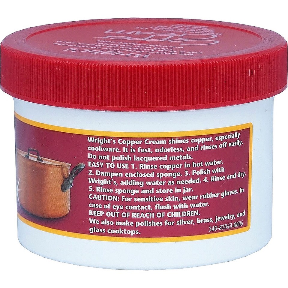COPPER CREAM Paste cleaner Clean Polish Shine Restore Cookware Jewelry ...