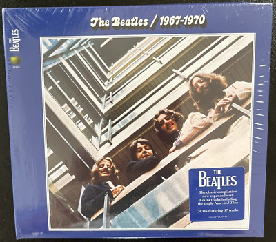 THE BEATLES BLUE ALBUM 1967-1970 2XCD 50TH ANNIVERSARY NEW SEALED MINT ...