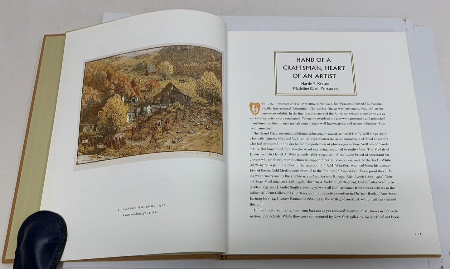 Gustave Baumann : Nearer to Art by Martin Krause, David Acton and Carol ...