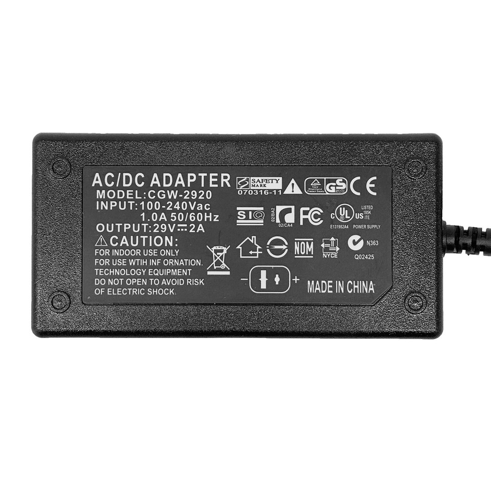 Power Recliner Power Supply, AC/DC Switching Transformer 2-pin 29V 2A ...